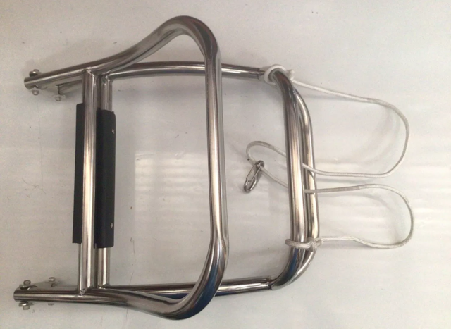 Rib Boarding Ladder SS for Tenders – Oz Marine Australia Pty Ltd