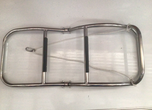 Rib Boarding Ladder SS for Tenders – Oz Marine Australia Pty Ltd